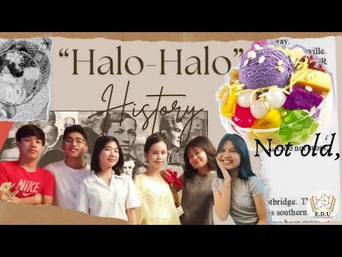 Philippines Famous Dessert ┃halo Halo History Youtube