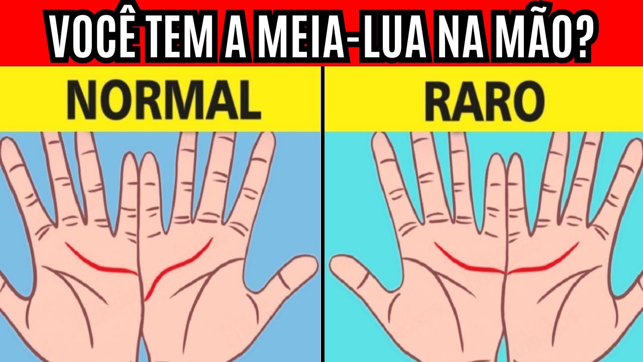 VOCÊ TEM Á MEIA-LUA NA MÃO? SEGREDO MILENAR É REVELADO E DIZ TUDO SOBRE ...