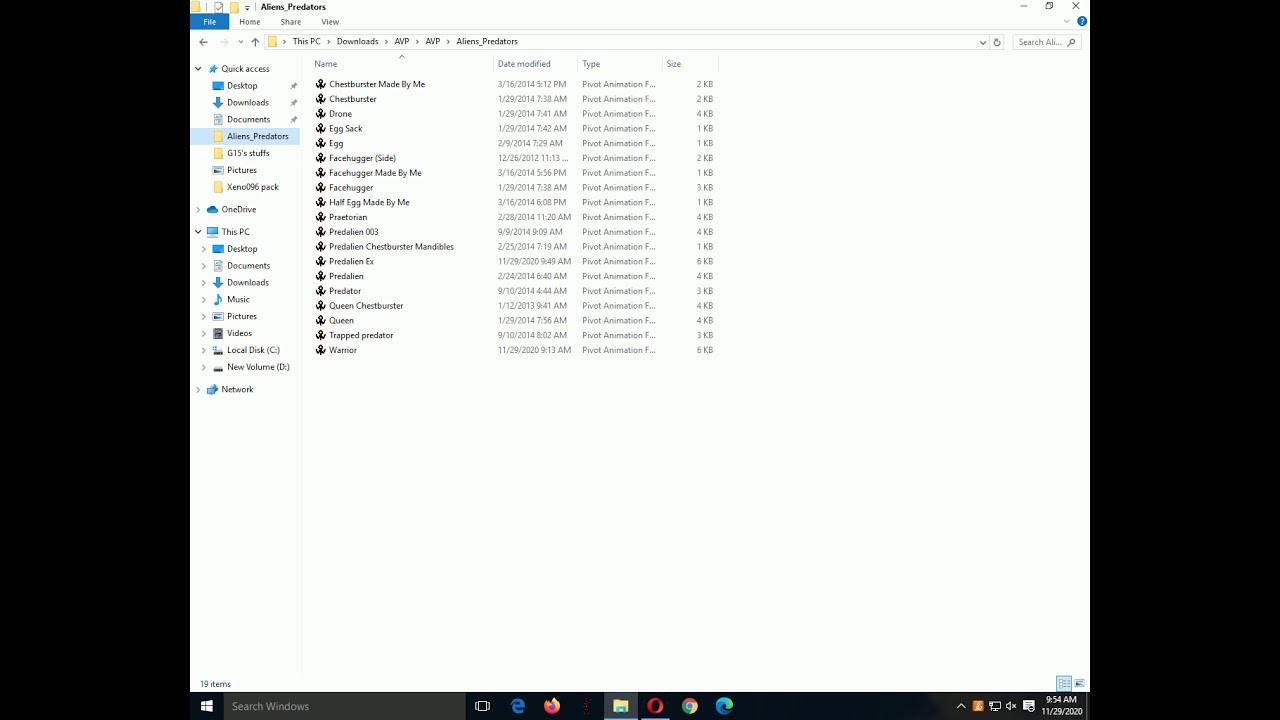 Pivot AvP WIP 1 - Pivot pack - YouTube