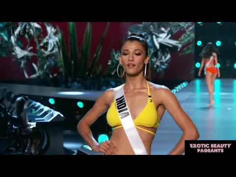 Miss Universe India 2013-19 Swimsuit competition edit