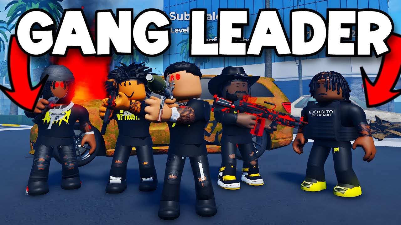 I BECAME A GANG LEADER IN THIS CALI SHOOTOUT ROBLOX HOOD GAME! - YouTube