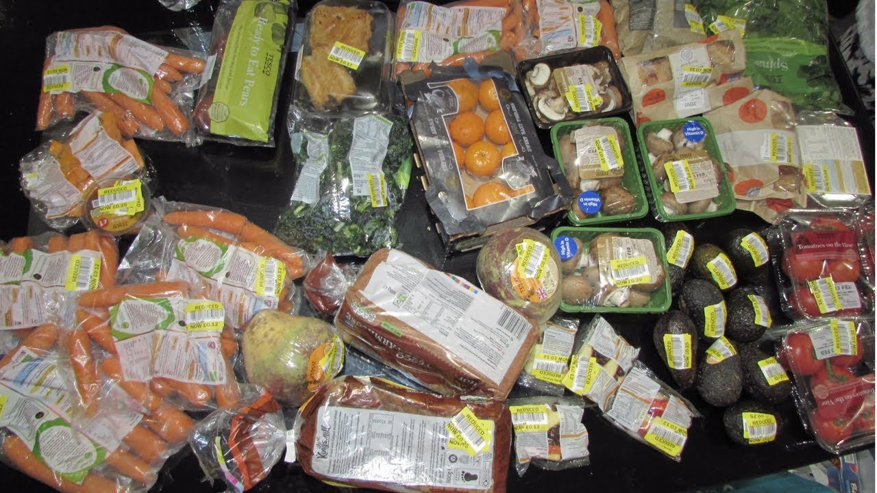 Tesco Reduced Yellow Tag Label - YouTube