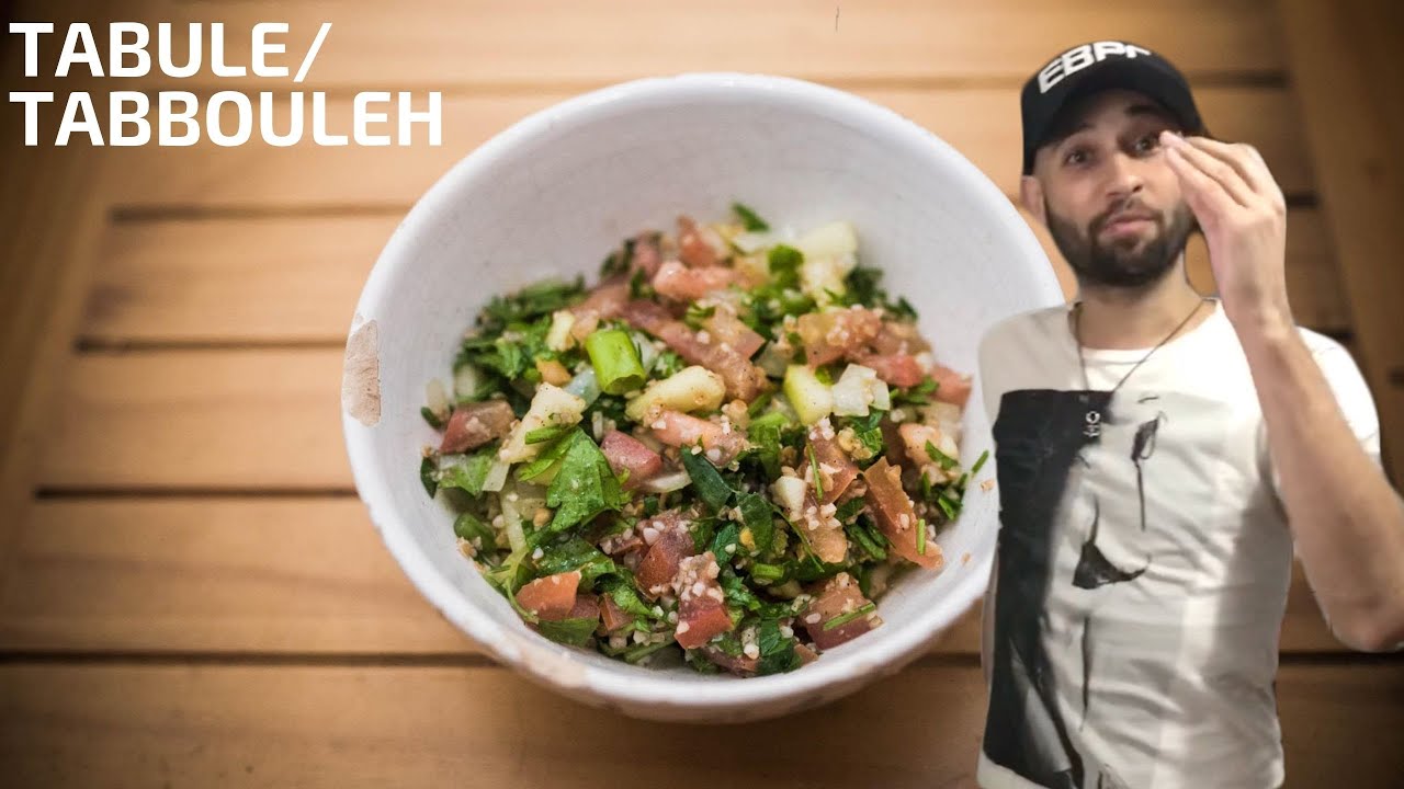 Tabule / Tabbouleh - Cozinha EBPC - YouTube
