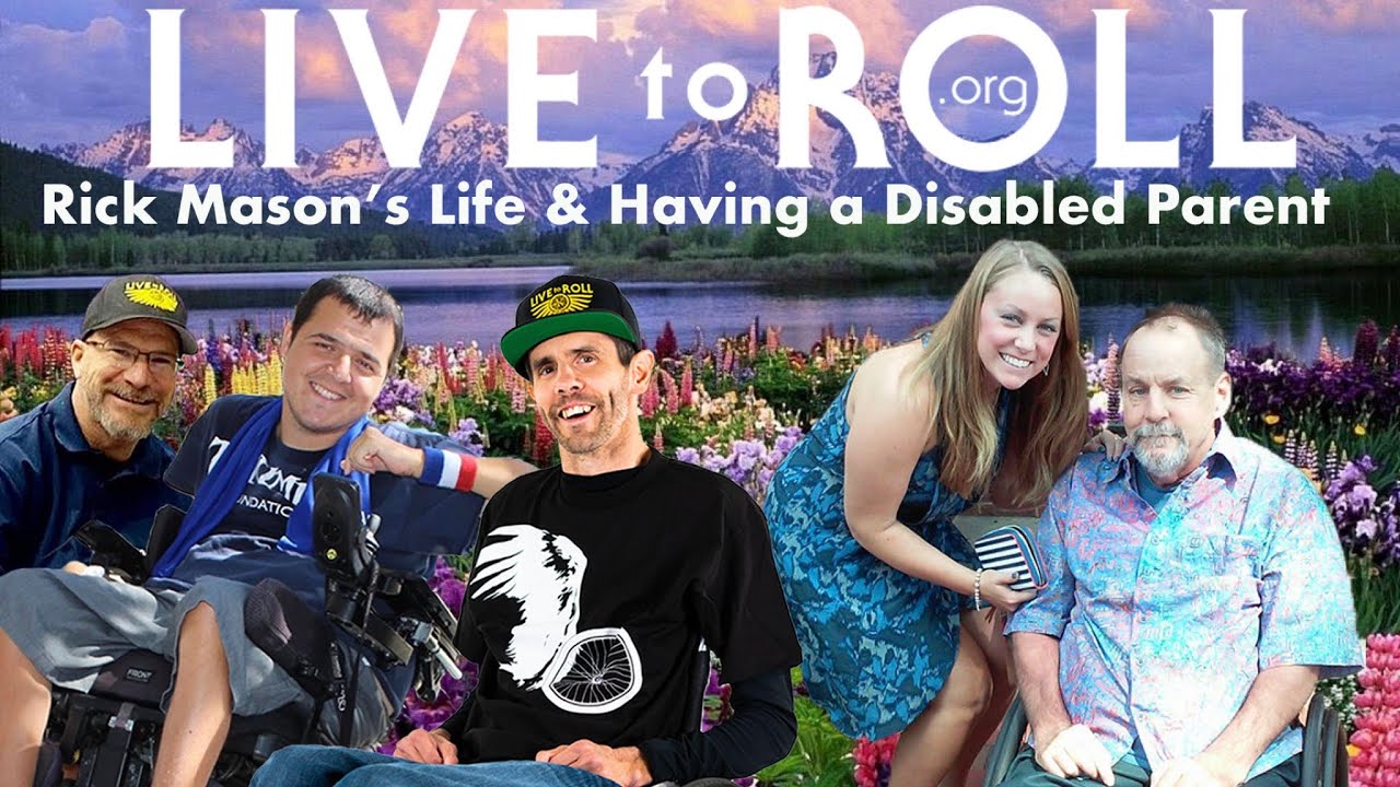 Growing up with a Disabled Parent / Life Rolls On Book - YouTube
