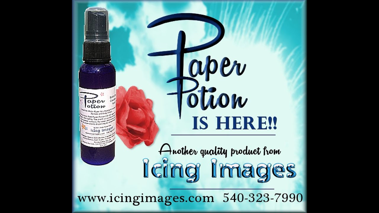 Icing Images Introduces New Wafer Paper Potion - YouTube