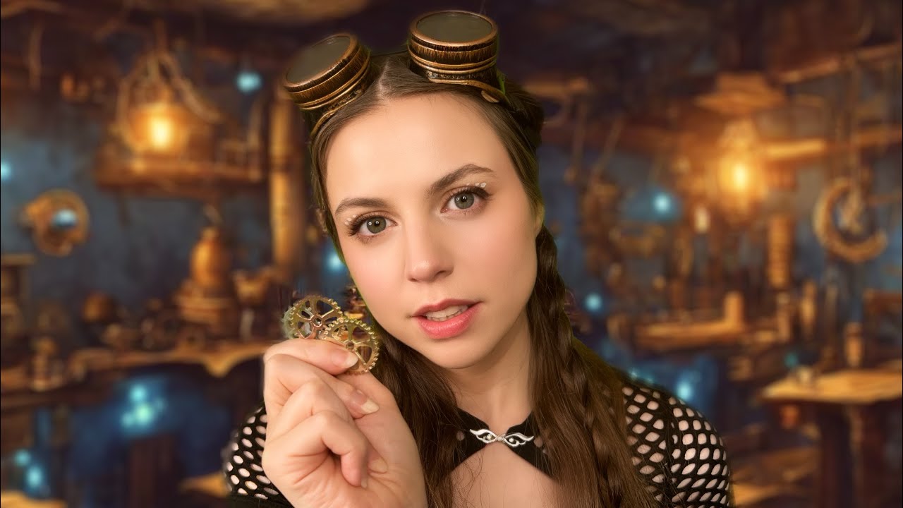 ASMR Steampunk Mechanic Cleans And Fixes Your Augments/Adjustments ...