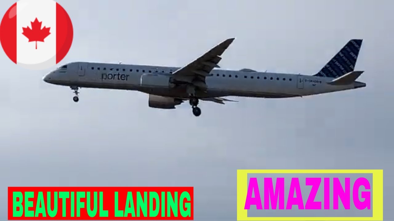 PLANES LANDING AT TORONTO AIRPORT - YouTube