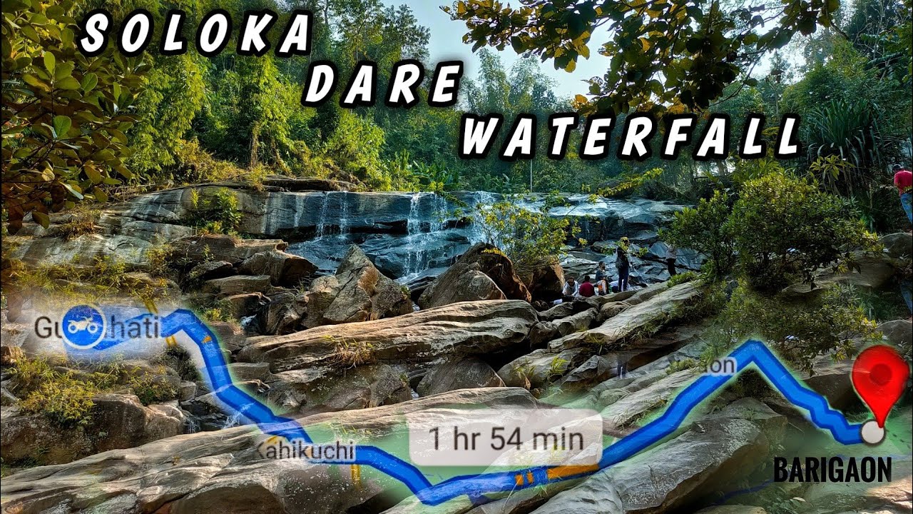 Soloka Dare Waterfall | Most Beautiful Place Near Guwahati 🤩 - YouTube