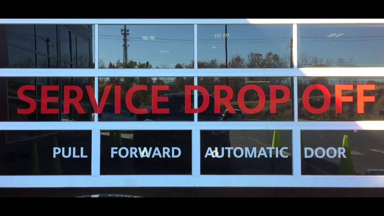 MINI Service Drop Off Procedure - YouTube
