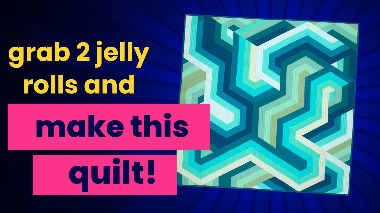 Transform Your Jelly Rolls Into a Masterpiece Quilt - YouTube