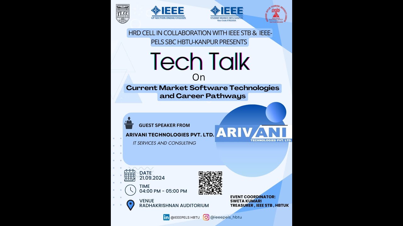 TECH TALK on "Current Market Software Technologies and Career Pathways ...