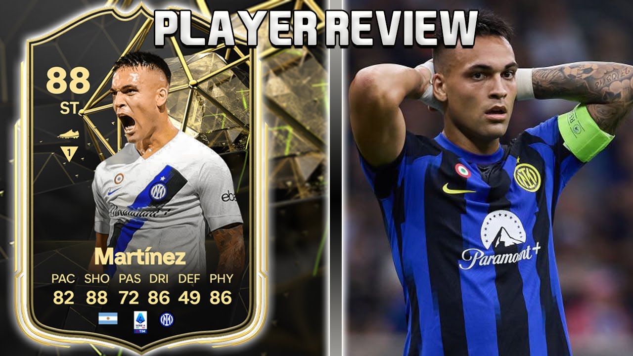 EL TORO!! 🇦🇷 88 TOTW LAUTARO MARTINEZ PLAYER REVIEW! EA FC 24 ULTIMATE ...