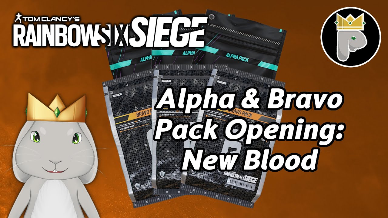 Rainbow Six Siege - Alpha & Bravo Pack Opening: New Blood - YouTube