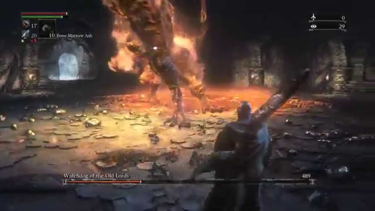 Bloodborne Boss Fight: What To Do and Not Do When Fighting The Watchdog ...