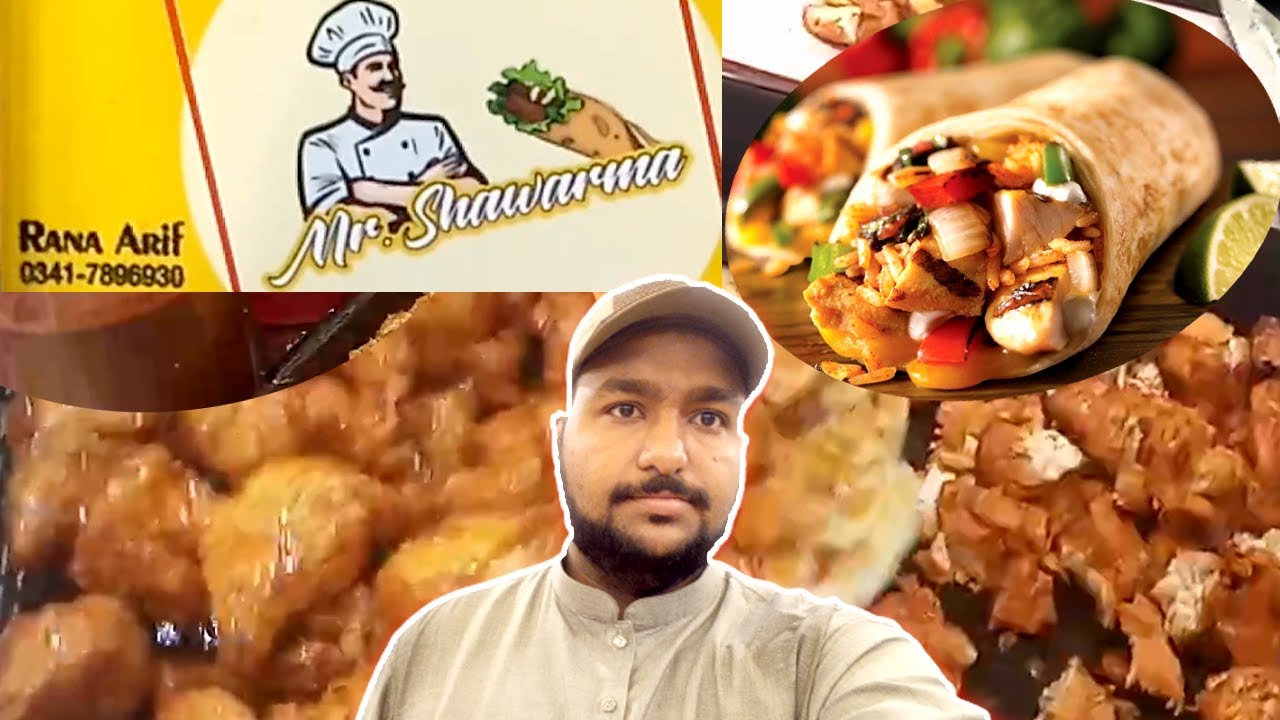 RANA ARIF SUSAN ROAD | FAMOUS TIKKA BOYI SHAWARMA | PAKISTANI SHAWARMA ...