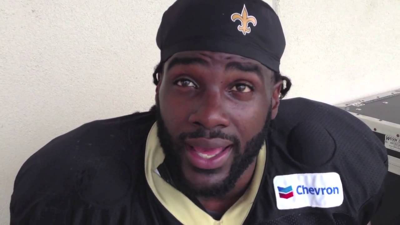 New Orleans Saints linebacker Ronald Powell talks after Tuesday's ...