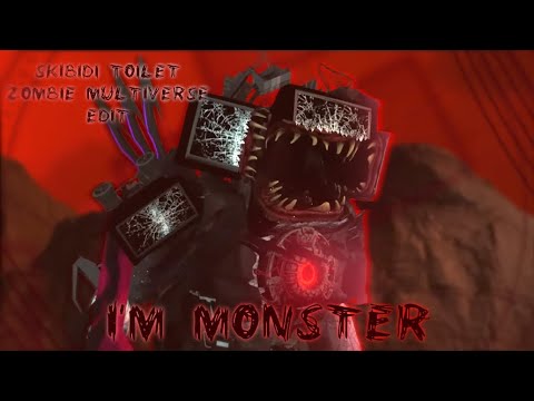Skibidi toilet Universe Zombie Edit Infected Tv titan - YouTube