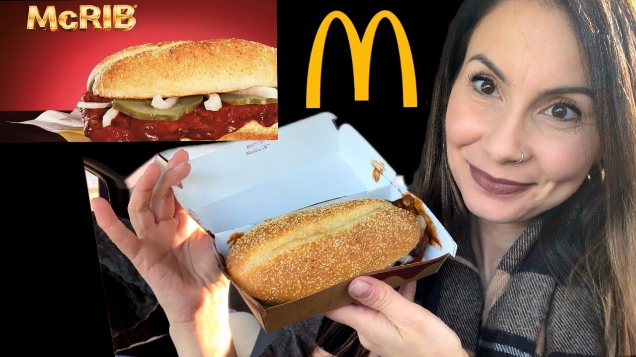 McRib Mania is BACK at McDonald's! Let's TRY IT!! - YouTube