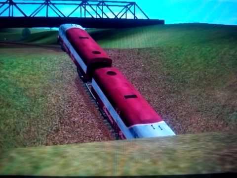 Trainz 2006 crash master 73 Jame most open (reupload) - YouTube