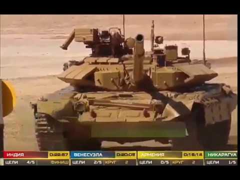 INDIA'S T 90 Bhisma tank winner in a competition - YouTube