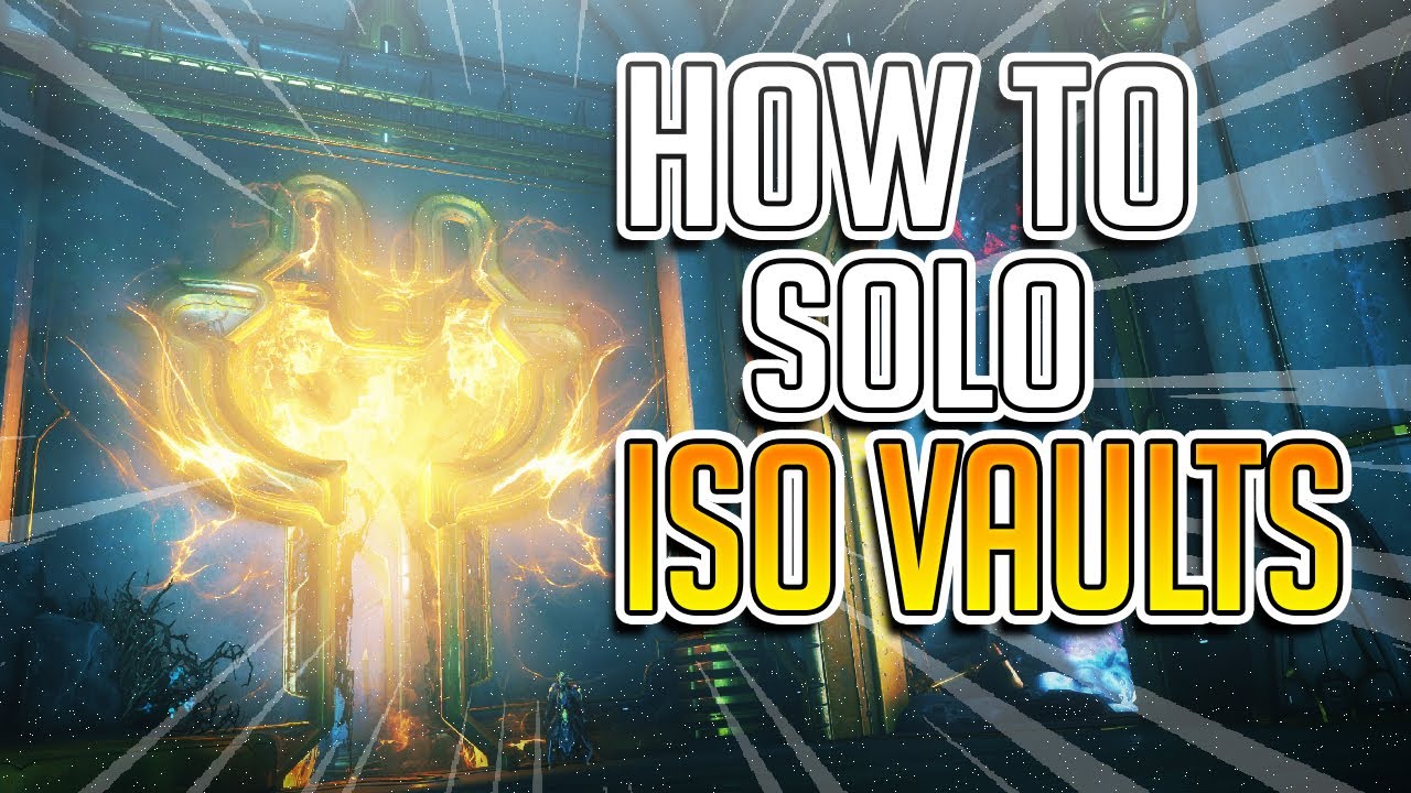 HOW TO SOLO ISOLATION VAULTS?! (Heart of Deimos Warframe) - YouTube