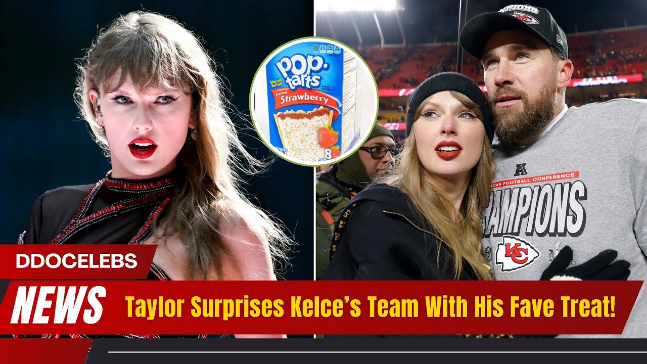 Taylor Swift Bakes Kelce’s Favorite Pop-Tarts! - YouTube