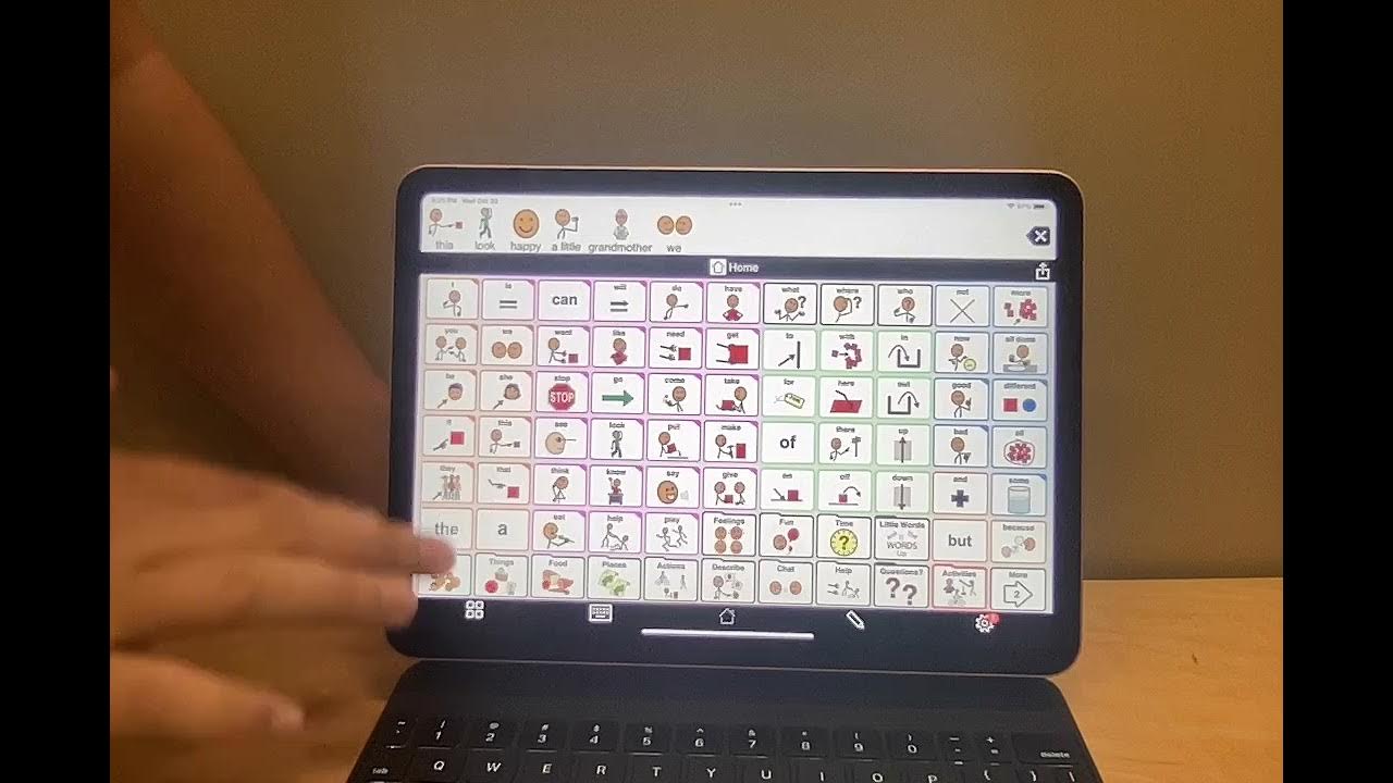 Proloquo2Go demo - YouTube