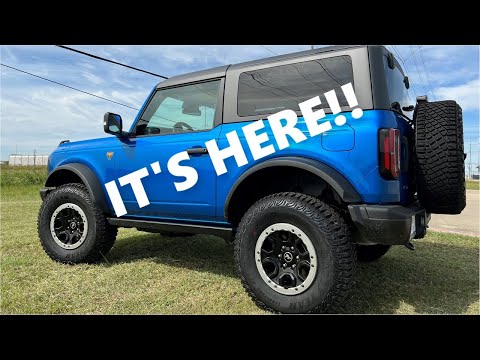 Finally! Taking Delivery of my 2 Door Bronco Badlands! *Spec Overview*