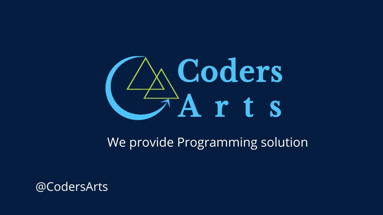 Codersarts services - YouTube