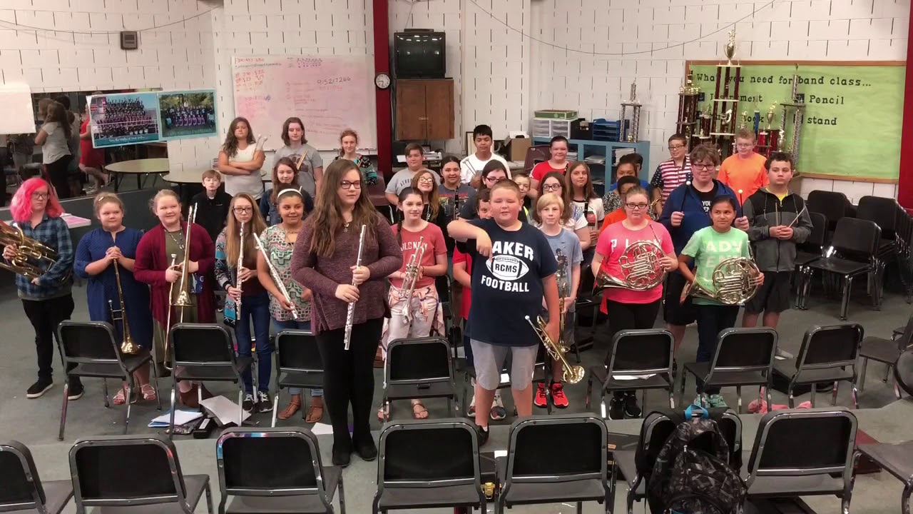 Russell county middle school band - YouTube