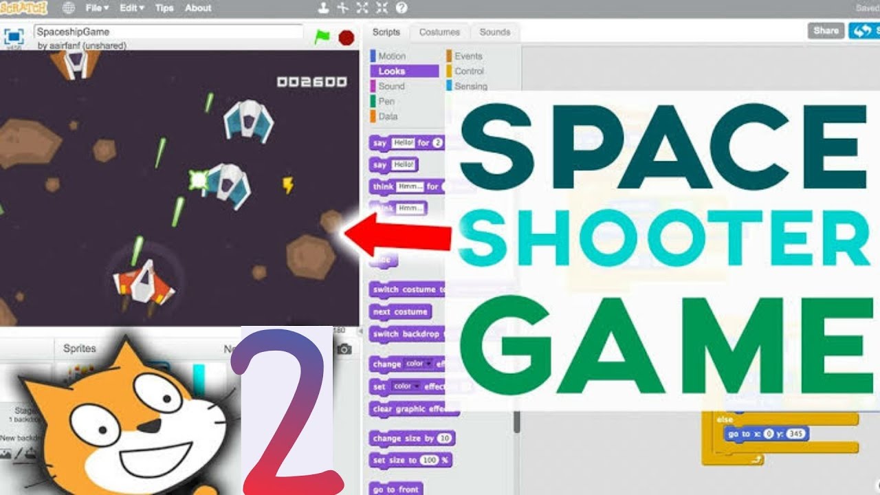 How To Make A Shooter Game In Scratch 3 0 Part 2 Space Shooter Game how-to-make-a-shooter-game-in-scratch-3-0-part-2-space-shooter-game