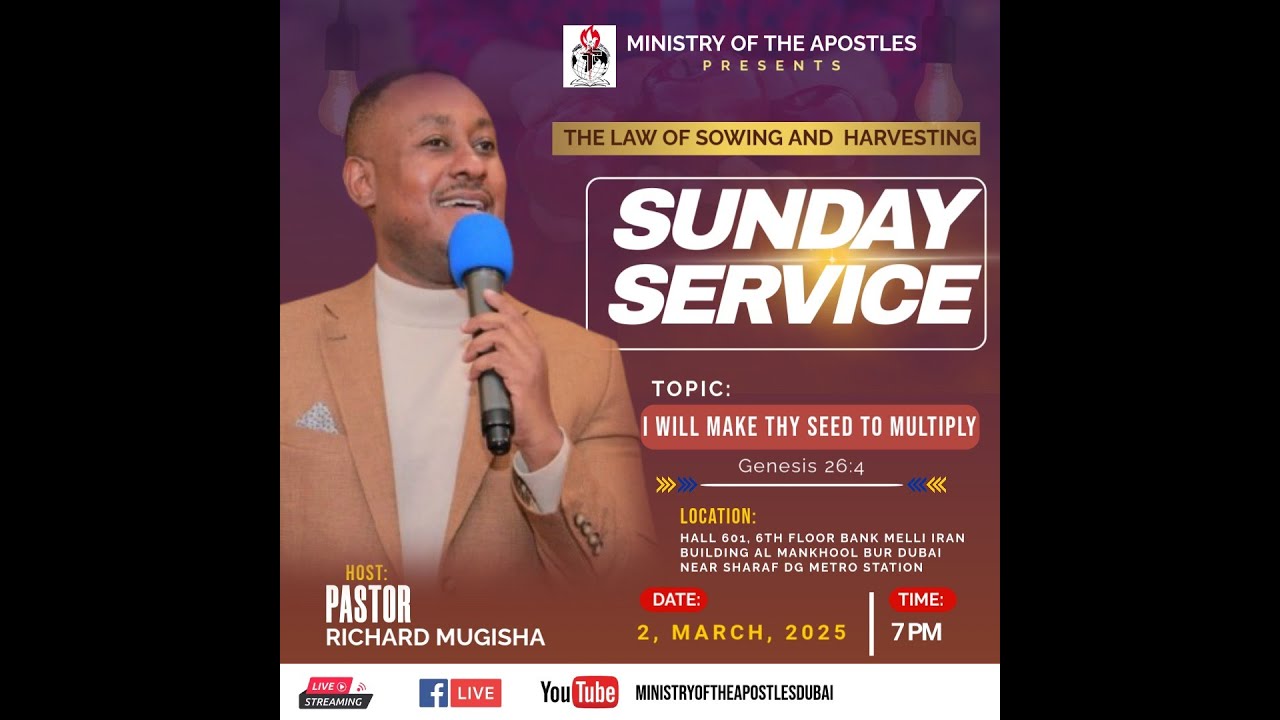 THE LAW OF SOWING AND HARVESTING - WITH PASTOR RICHARD MUGISHA - YouTube