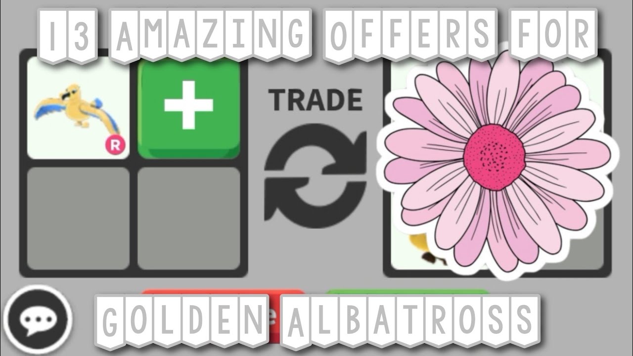 ꒰🐦꒱ 13 Amazing Offers for Golden Albatross! | Adopt Me Roblox - YouTube