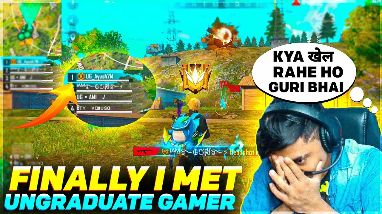Finally Met With @Ungraduate Gamer | Grandmaster Sqaud Rush Gameplay ...