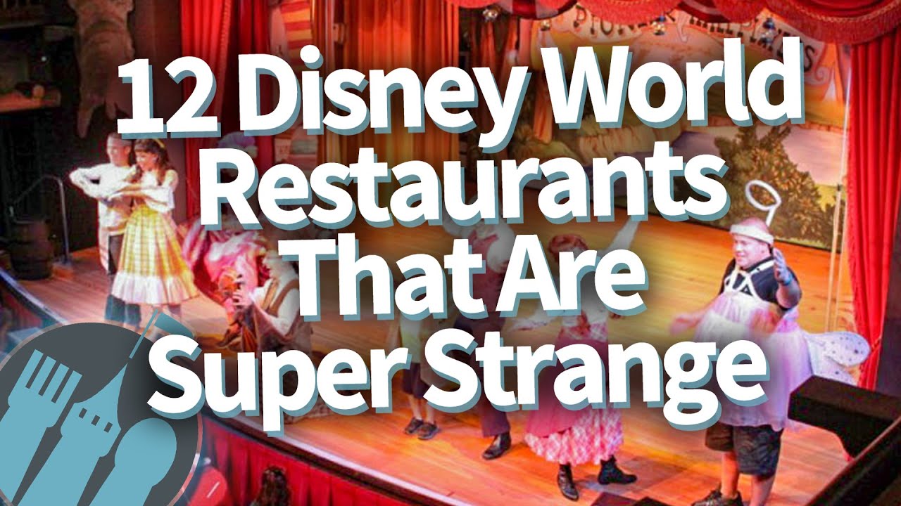 12 Disney World Restaurants That Are Super Strange, In a Good Way ...