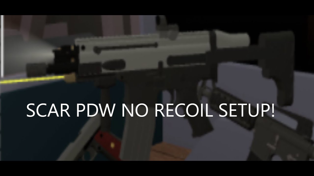 PHANTOM FORCES SCAR PDW NO RECOIL SETUP! | Roblox - YouTube