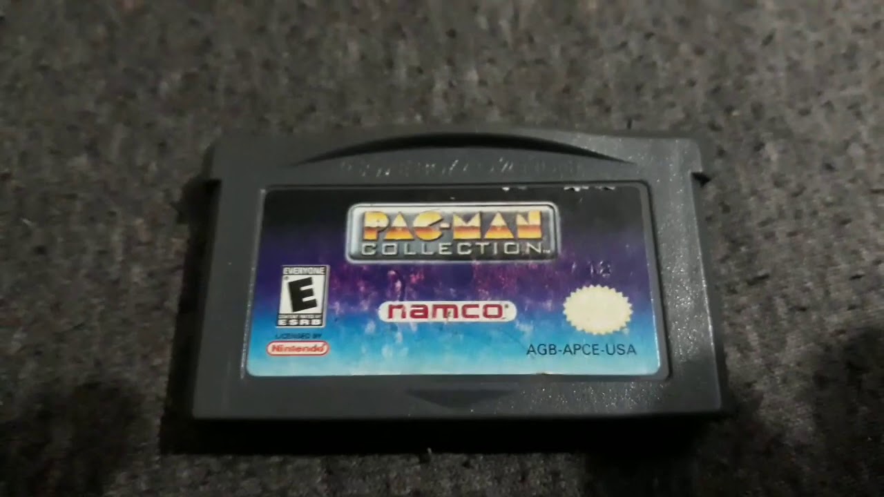 PAC-MAN Collection (Game Boy® Advance, United States/🇺🇸) - YouTube