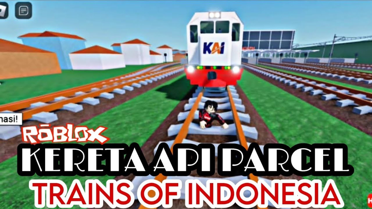 Jadi Masinis Kereta Api Parcel / Cargo || Trains Of Indonesia Roblox ...