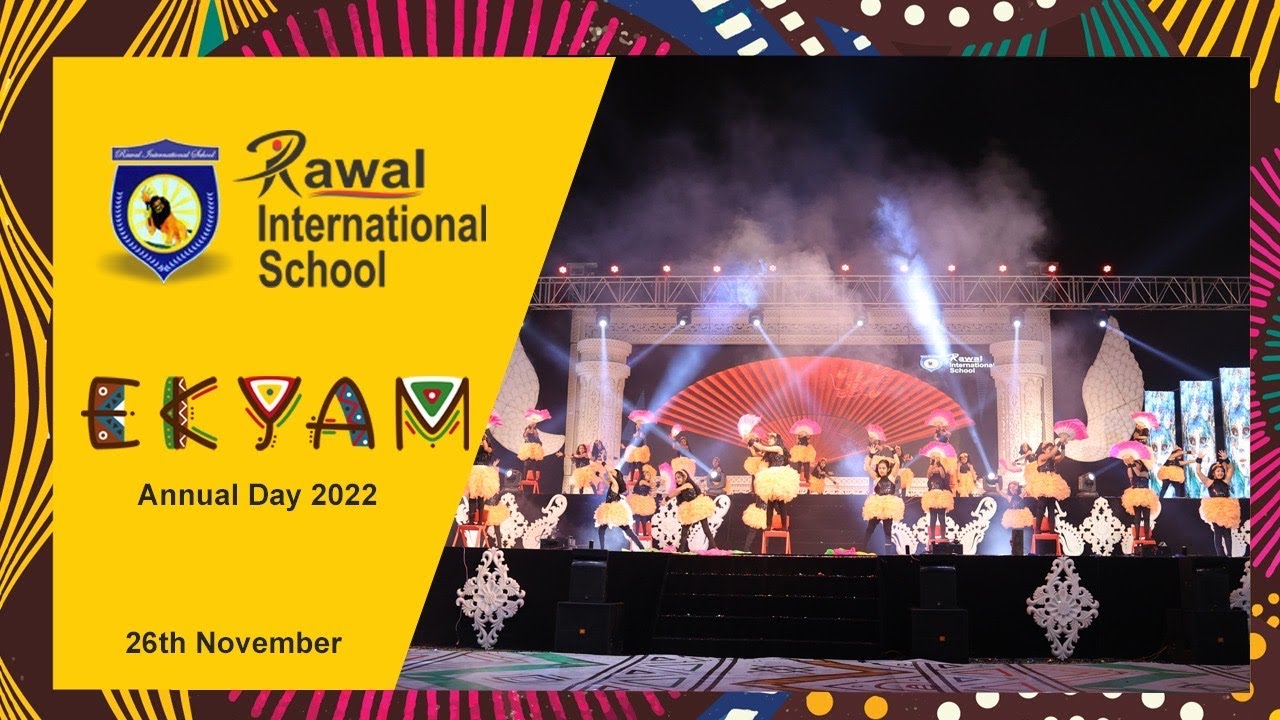 Glimpses of Annual Day 2022, Rawal International School - YouTube