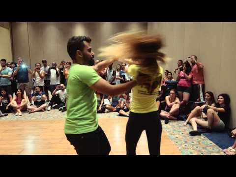 Kyo + Anna Steklova - FIEL 2015 - Zouk Demo
