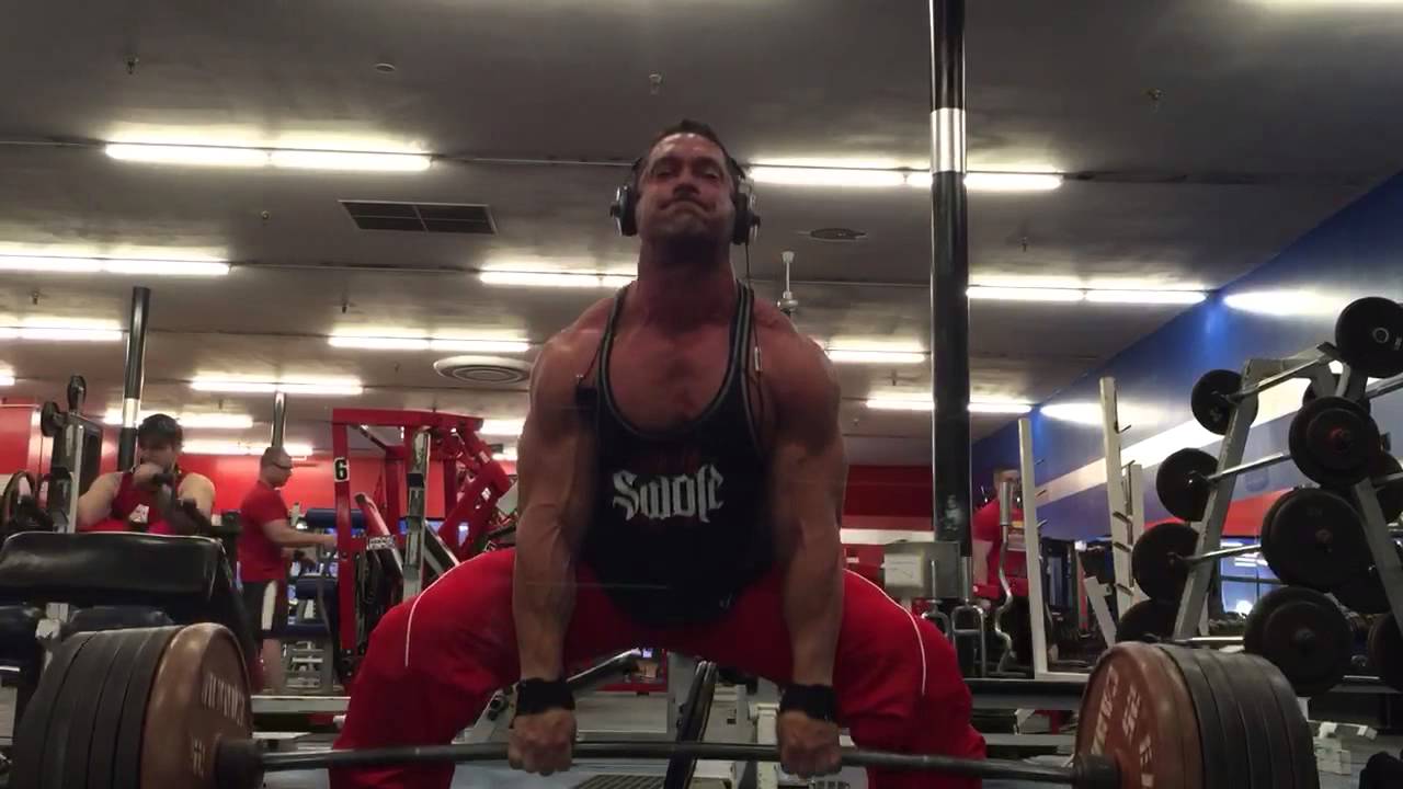 Greg Doucette 665 for 10 reps deadlift lbs 4 lbs words strongest IFBB ...