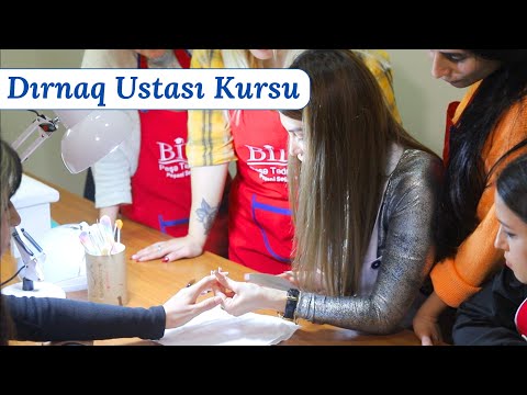 Dırnaq ustası kursu. Üst Forma Qaynaq dərsi. Akvarium Dizayn.