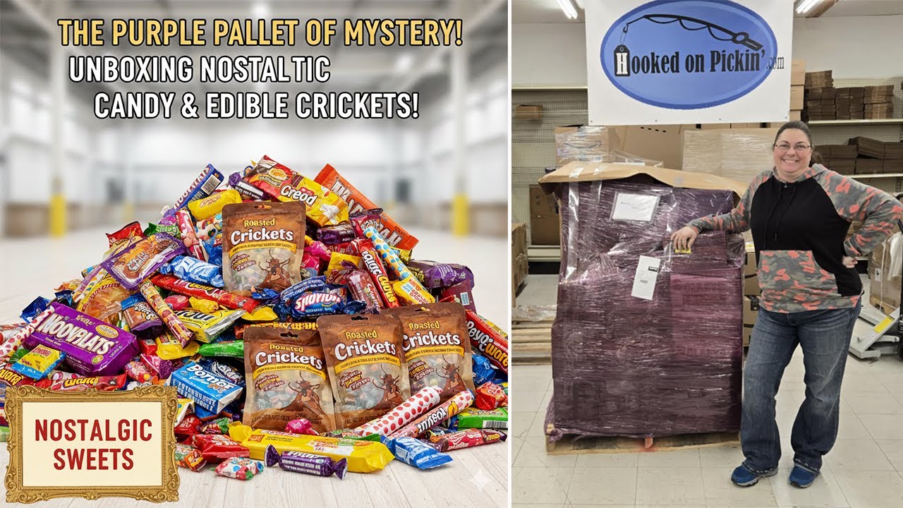 The Purple Pallet of Mystery! Unboxing Nostalgic Candy & Edible ...