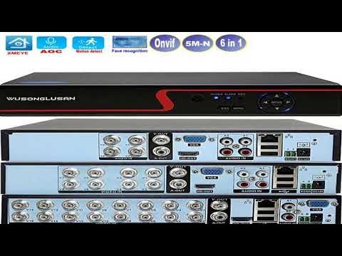 Xmeye Smart Dvr Nvr 4/8/16 Channels 5MP-N 1080P Video Surveillance ...
