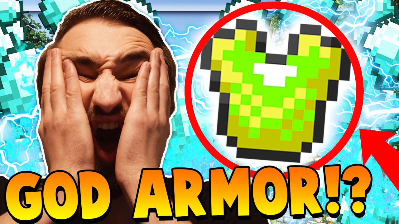 GOD ARMOR SET = INVINCIBLE!?!?? - Minecraft Money Wars 1.9 SOLO #17 ...