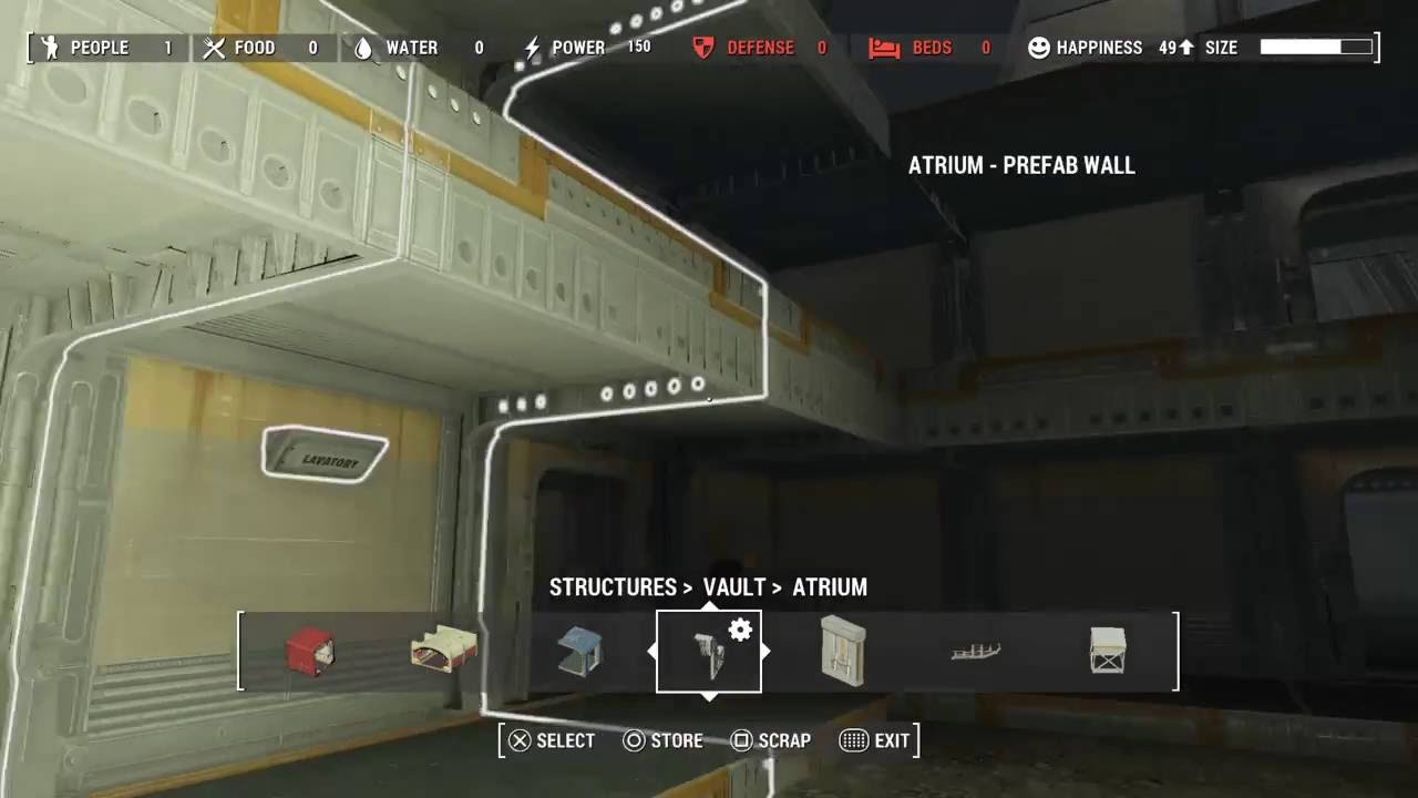 Fallout 4 Cafeeteriia Vault Tech style! - YouTube