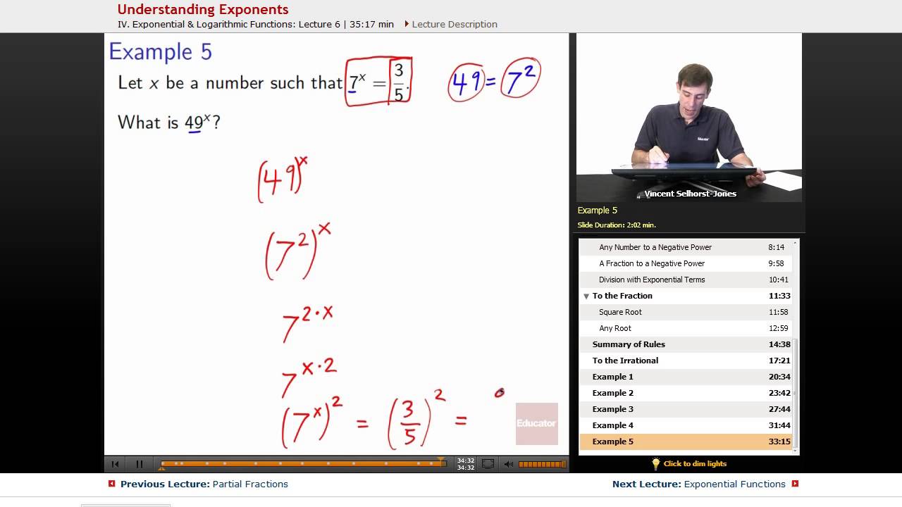 "Understanding Exponents" | Precalculus with Educator.com - YouTube