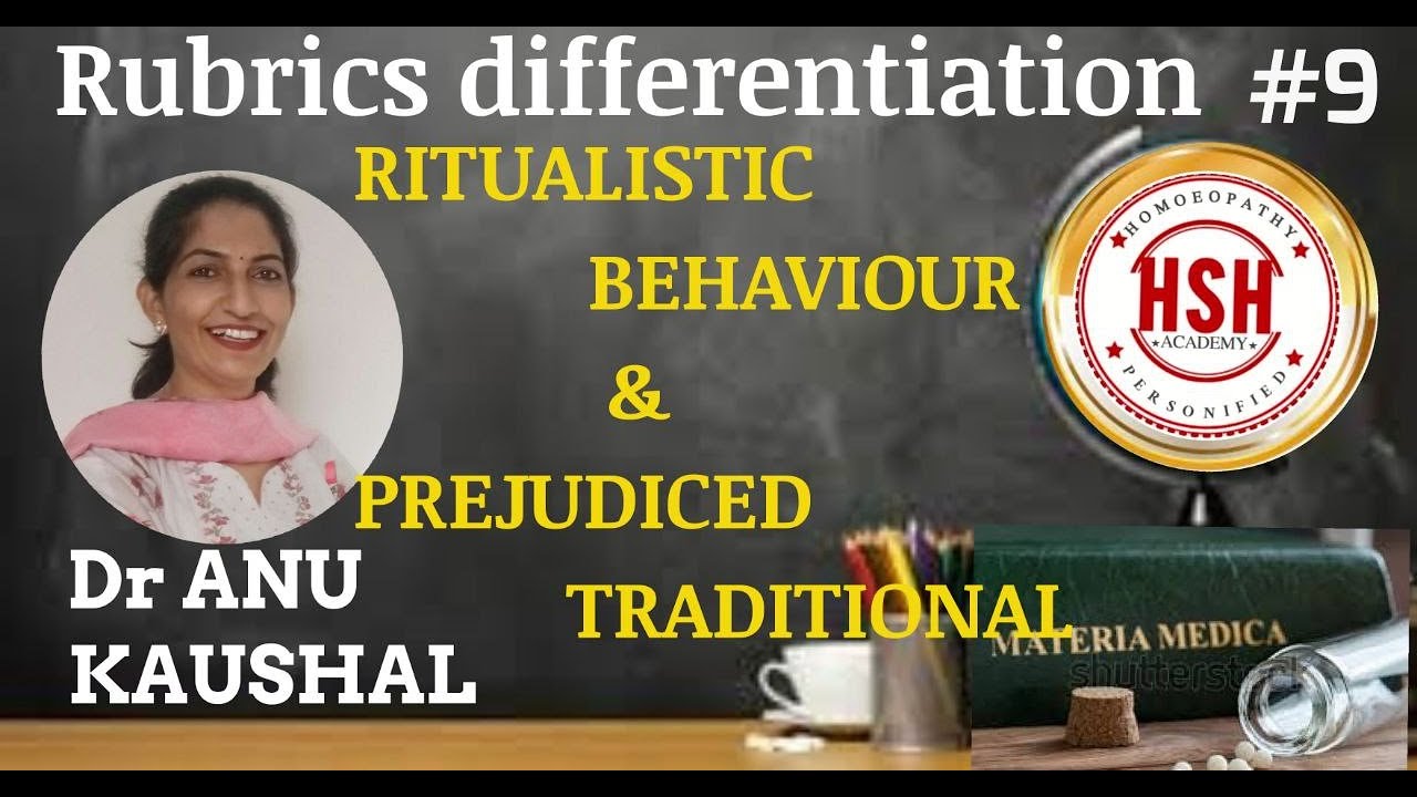 RUBRIC DIFFERENTIATION #9 - Dr ANU KAUSHAL @hsh_homeopathy - YouTube