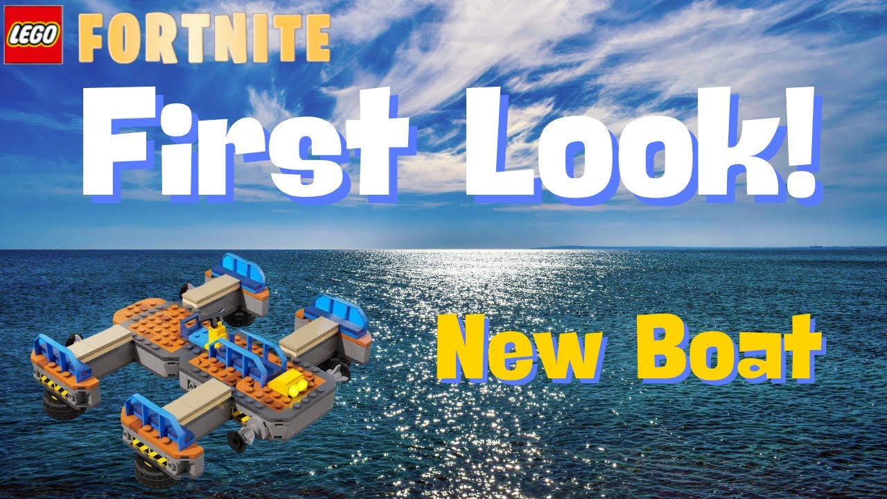 LEGO Fortnite - Get Ready for the NEW LEGO Boat! - YouTube