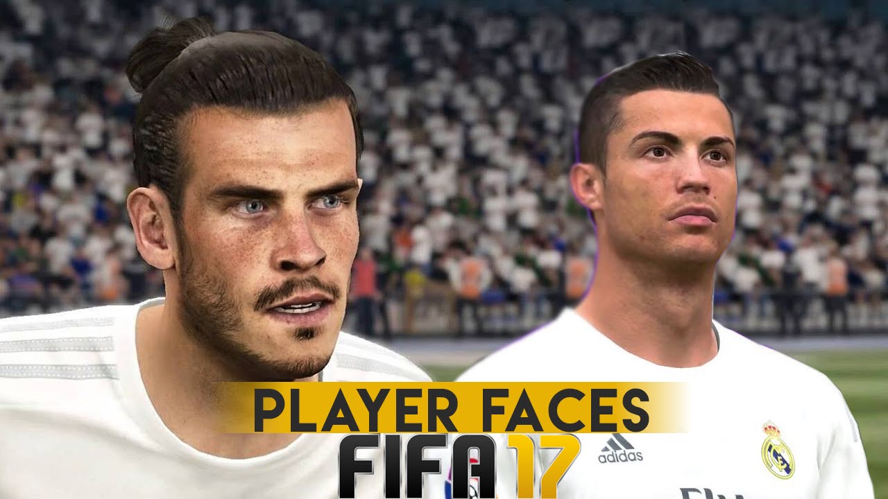 FIFA 17 - OFFICIAL PLAYER FACES - MESSI, NEYMAR, RONALDO & MORE - YouTube
